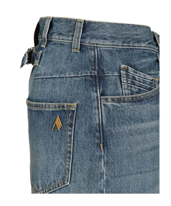 Attico Belt Loop Jeans