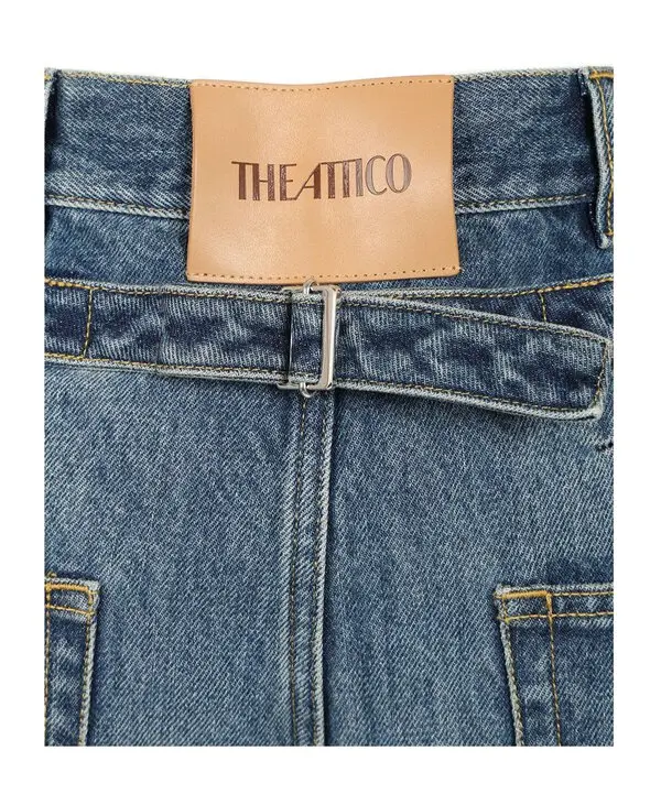 Attico Belt Loop Jeans