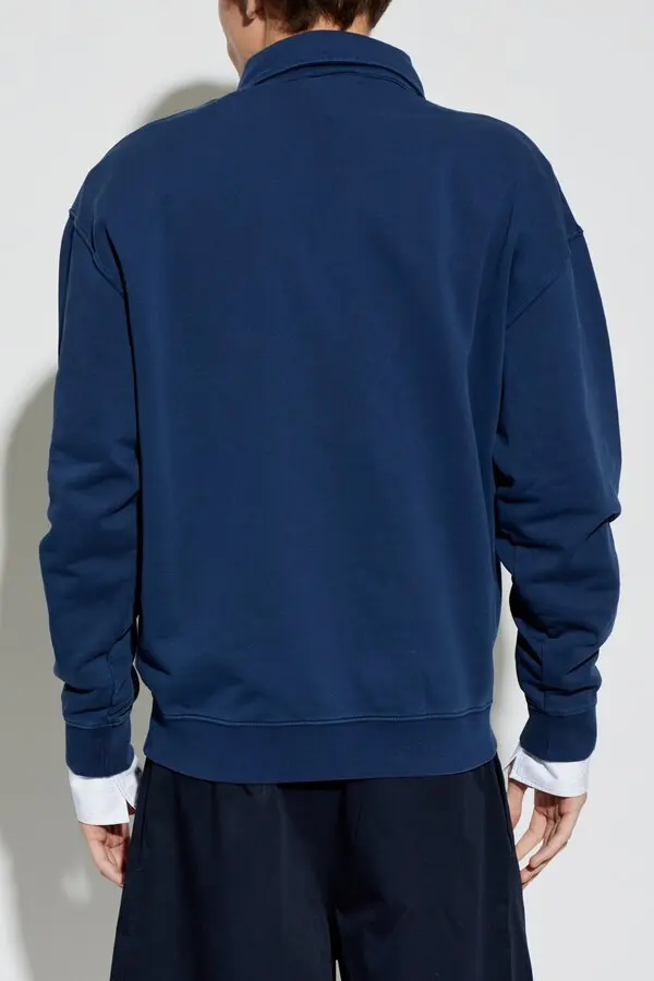 CARNE BOLLENTE Half-button Polo Shirt