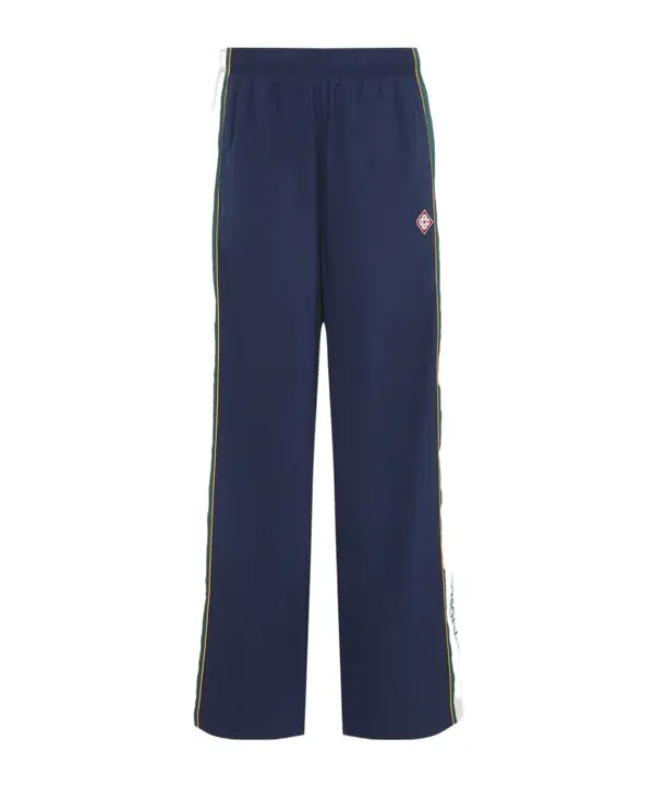 Casablanca Logo Patch Striped Track Pants - No