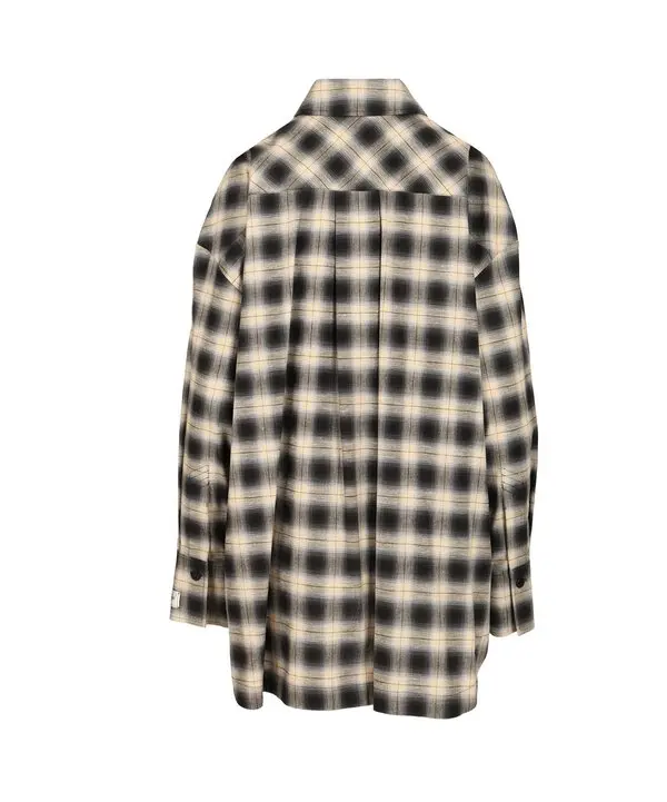 Attico Oversized Check Shirt