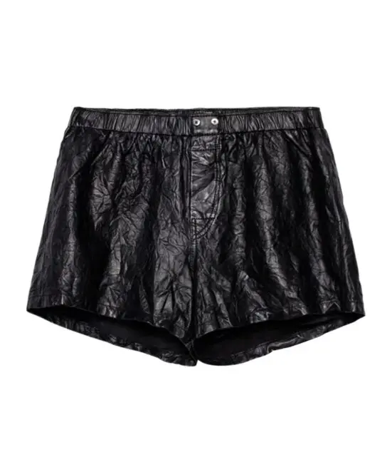 Zadig&Voltaire Elastic Waist Shorts - Black