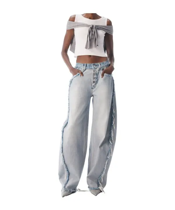Alexander Wang Mid-rise Relaxed Fit Jeans