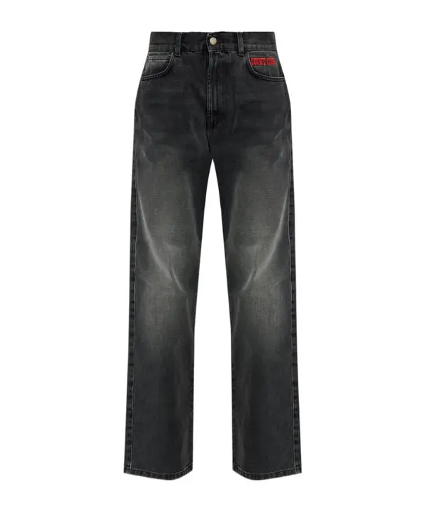 CARNE BOLLENTE Star-embellished Jeans - Black