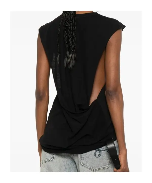 R13 Raw-edge Sleeveless Tank Top