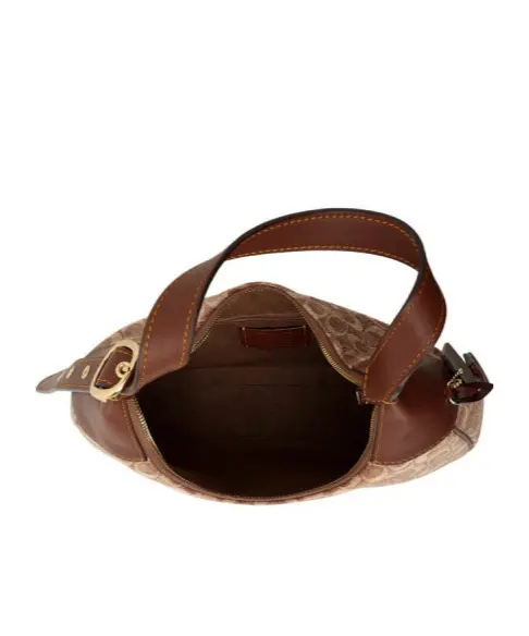 COACH Signature Chenille Shoulder Bag