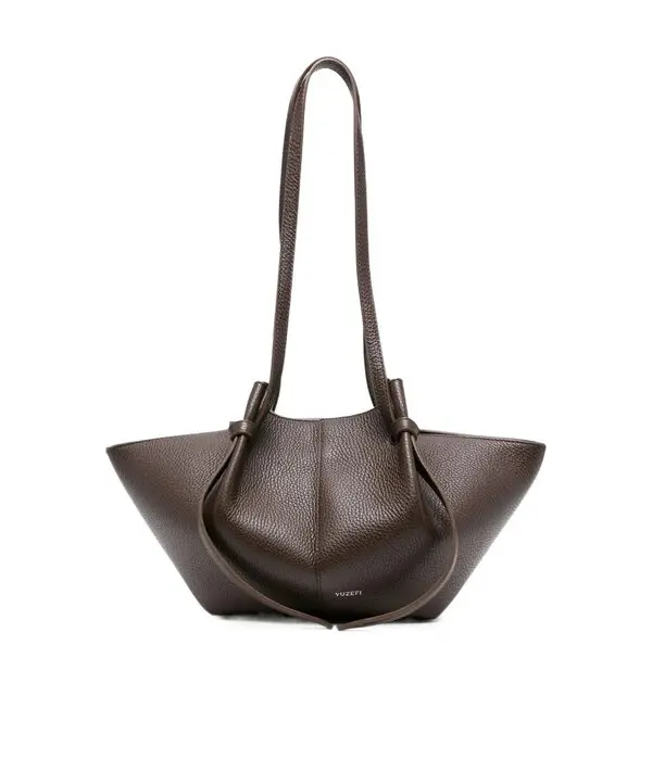 Yuzefi Logo Tote Bag - Brown