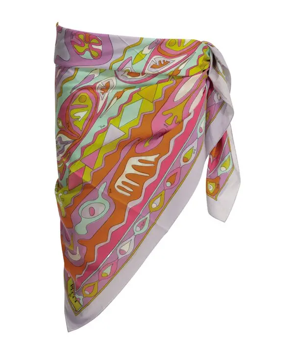 Emilio Pucci Angoli' Pareo - Gray