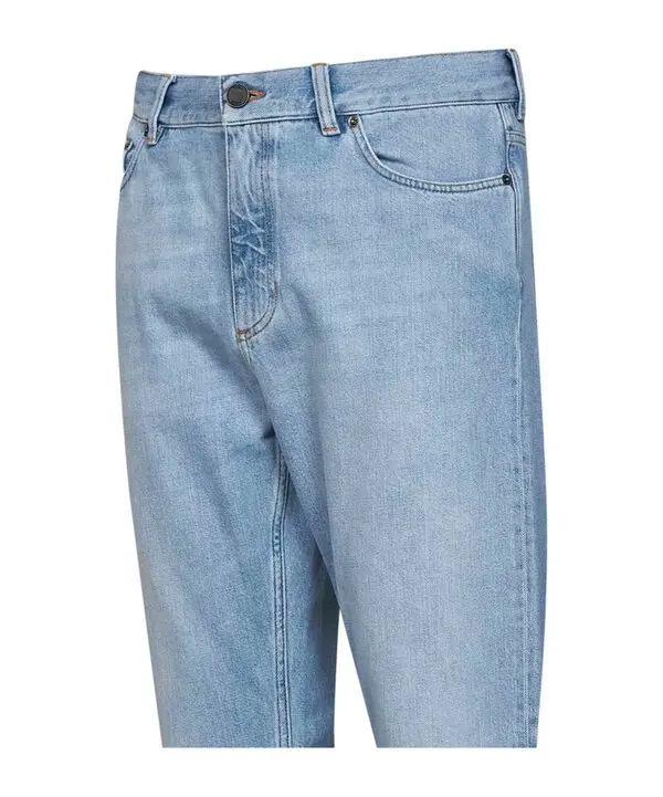 Zegna Bleached Cotton Roccia Jeans