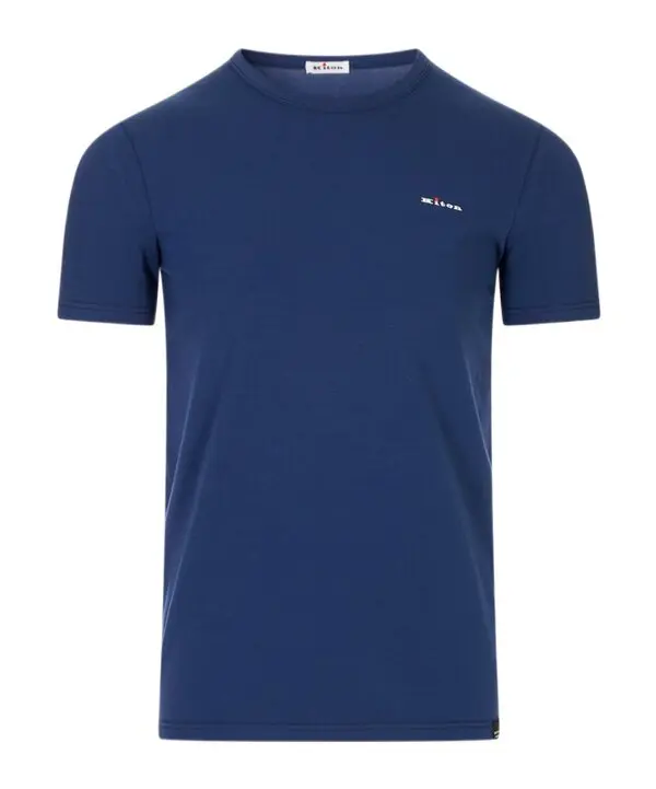 Kiton Short-sleeved T-shirt - Blue