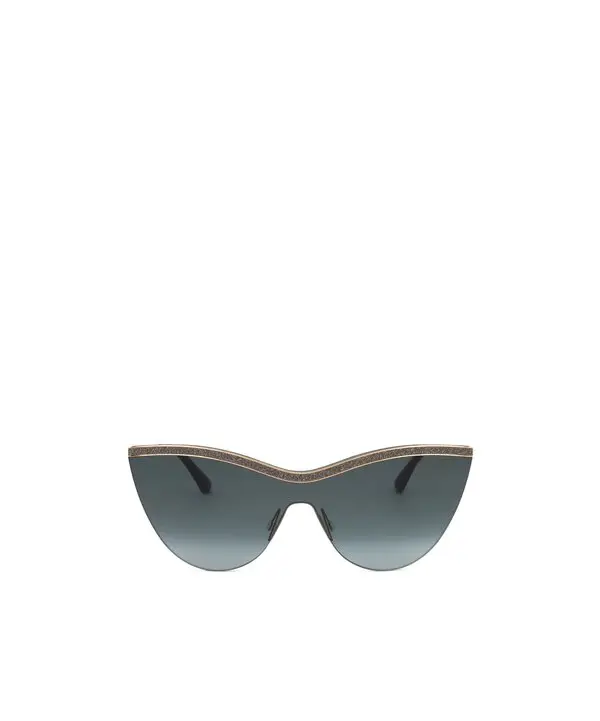 JIMMY CHOO Glittered Cat-eye Sunglasses - Gray