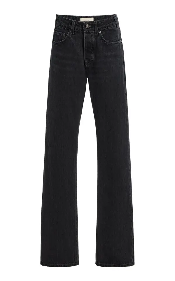 JEANERICA Sisli Rigid Straight-leg Jeans - Black