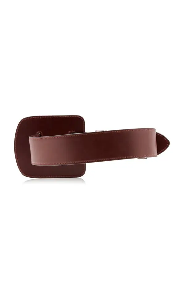 Chloé Max Oversized Leather Belt