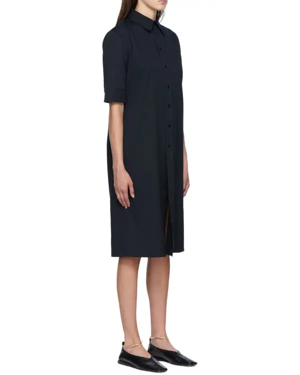 JIL SANDER Gabardine Wool Shirt