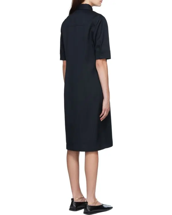 JIL SANDER Gabardine Wool Shirt