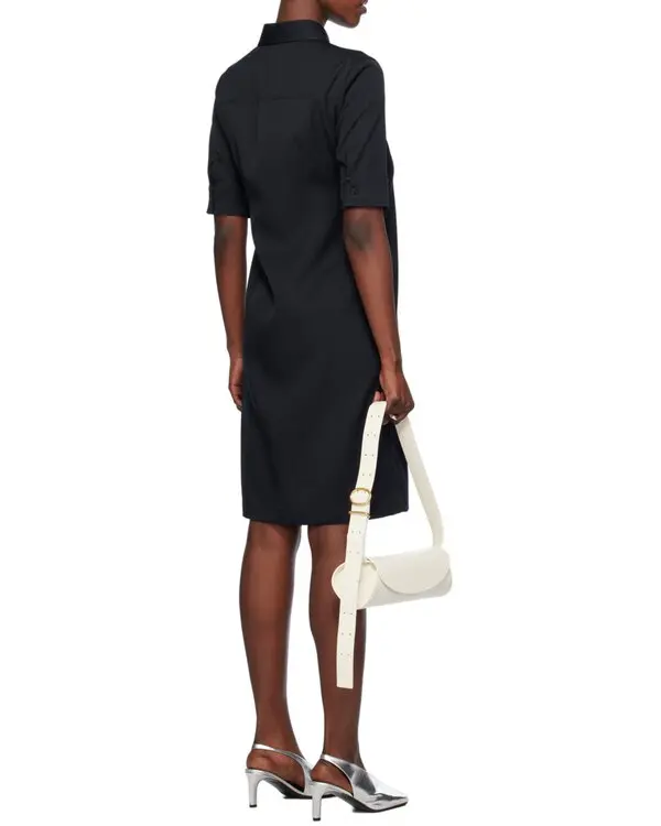 JIL SANDER Gabardine Wool Shirt