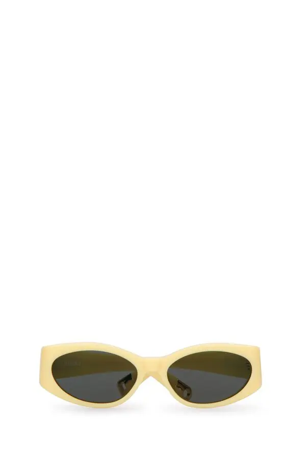 Jacquemus Oval Frame Sunglasses