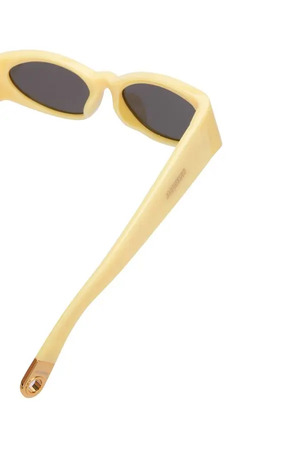 Jacquemus Oval Frame Sunglasses