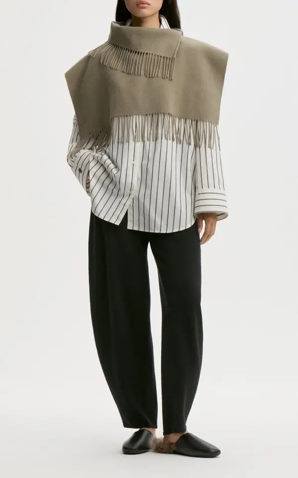 BY MALENE BIRGER Turtla Wool Scarf - Neutral