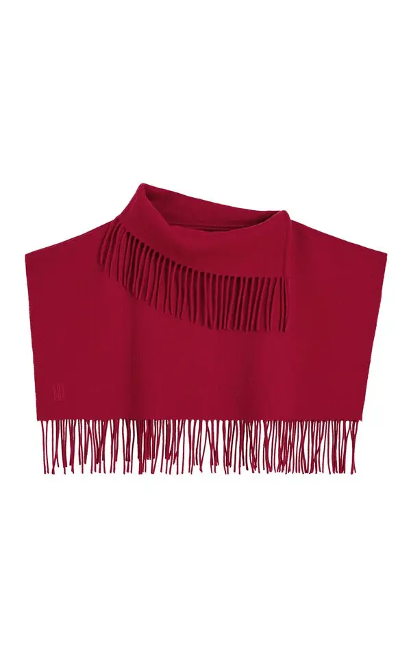 BY MALENE BIRGER Turtla Wool Scarf - Red