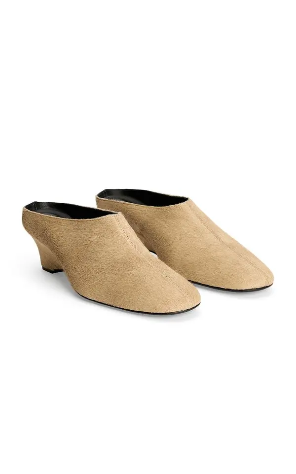 BY MALENE BIRGER Silvinna Pony Hair Mule