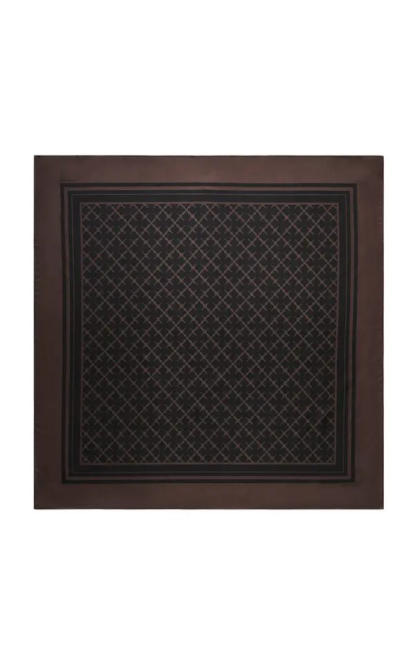 BY MALENE BIRGER Cornellia Silk Scarf - Brown