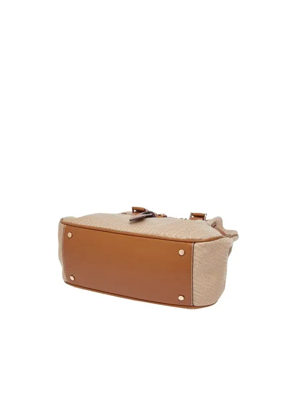 Liu Jo Jacquard Buckle Tote Bag