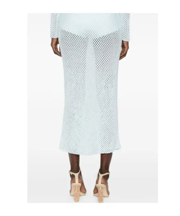 Simkhai Elasticated-waistband Midi Skirt