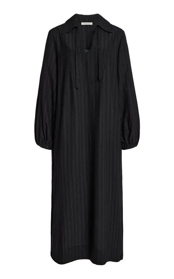 BY MALENE BIRGER Pleated Midi Dress - Black