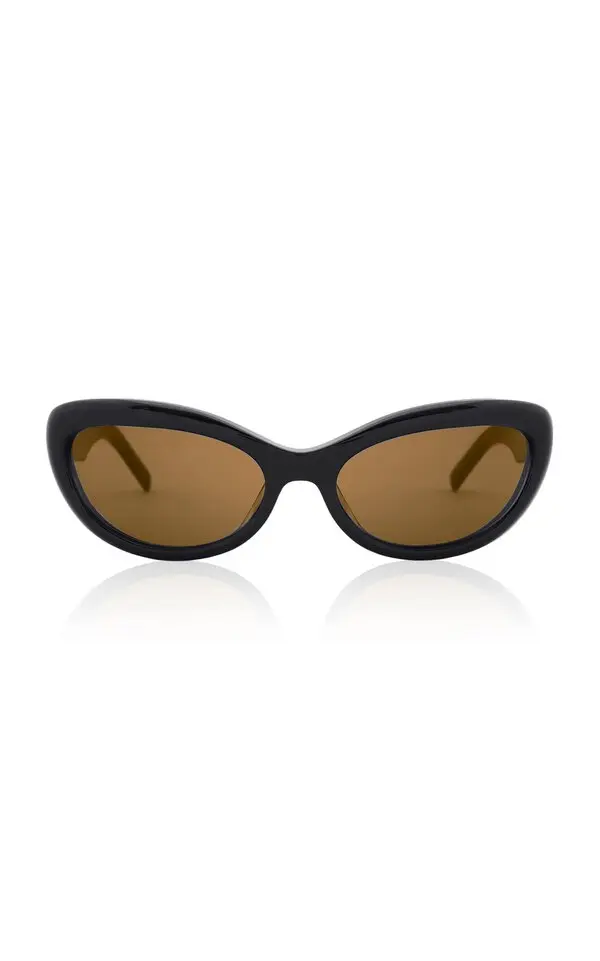 ST. AGNI Ovalo Sunglasses - Black