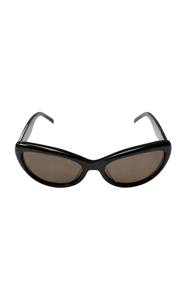 ST. AGNI Ovalo Sunglasses - Black