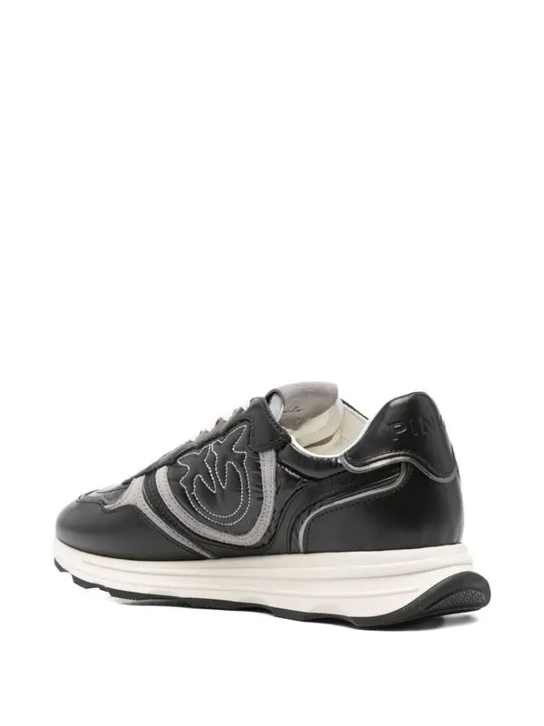 Pinko Leather Logo-detail Sneakers