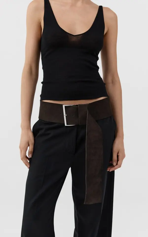 ST. AGNI Soft Wide Belt