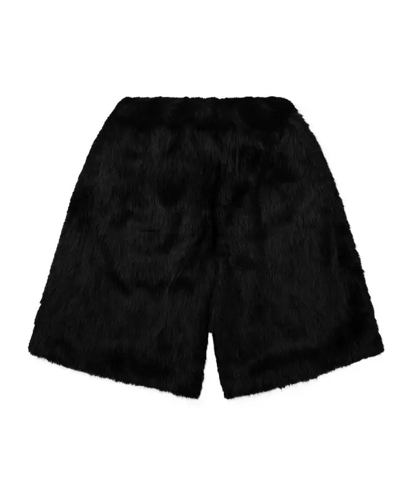 Simone Rocha Faux-fur Boxing Shorts