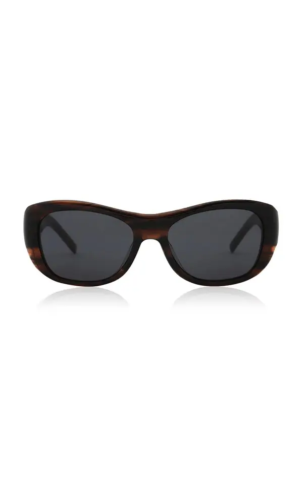 ST. AGNI Tortoiseshell Cat Eye Sunglasses - Brown