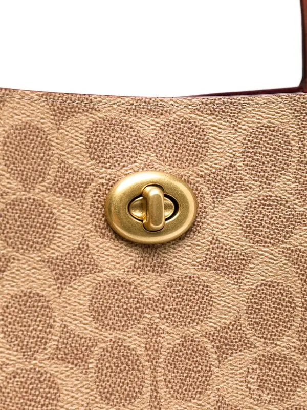 COACH Willow Twist-lock Tote Bag