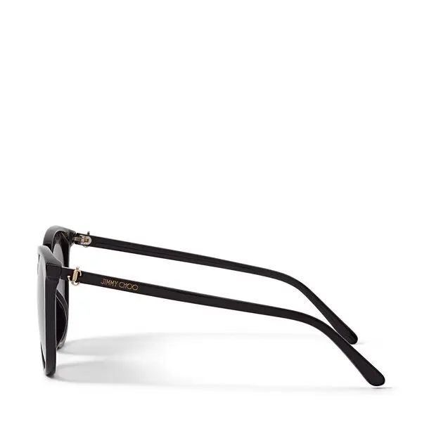 JIMMY CHOO Oval Frame Sunglasses
