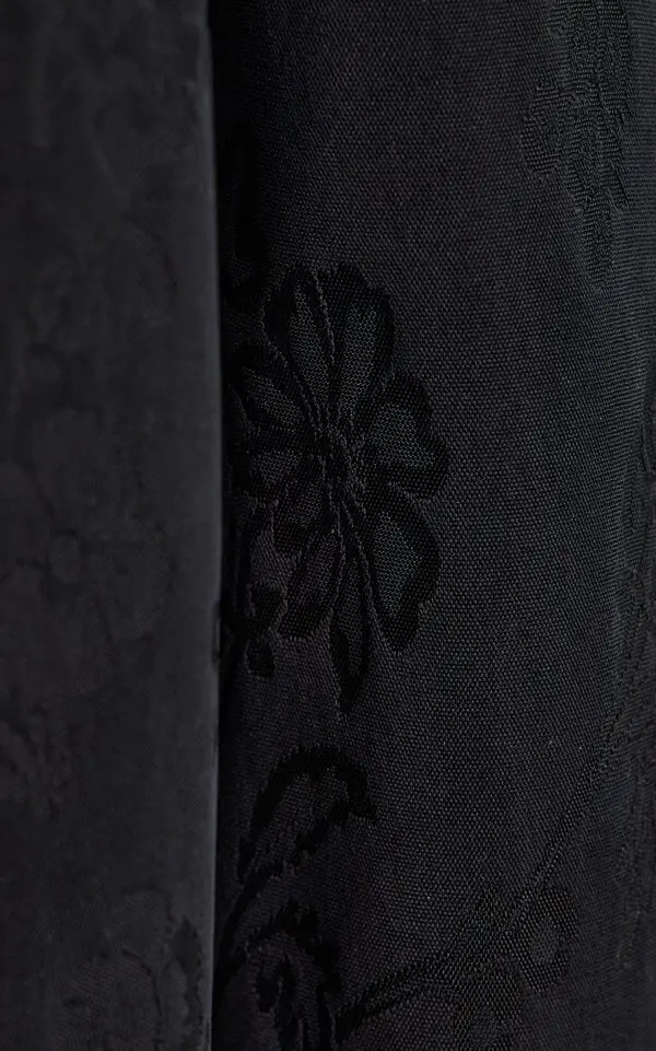 BY MALENE BIRGER Paulina Cupro-blend Tunic - Black