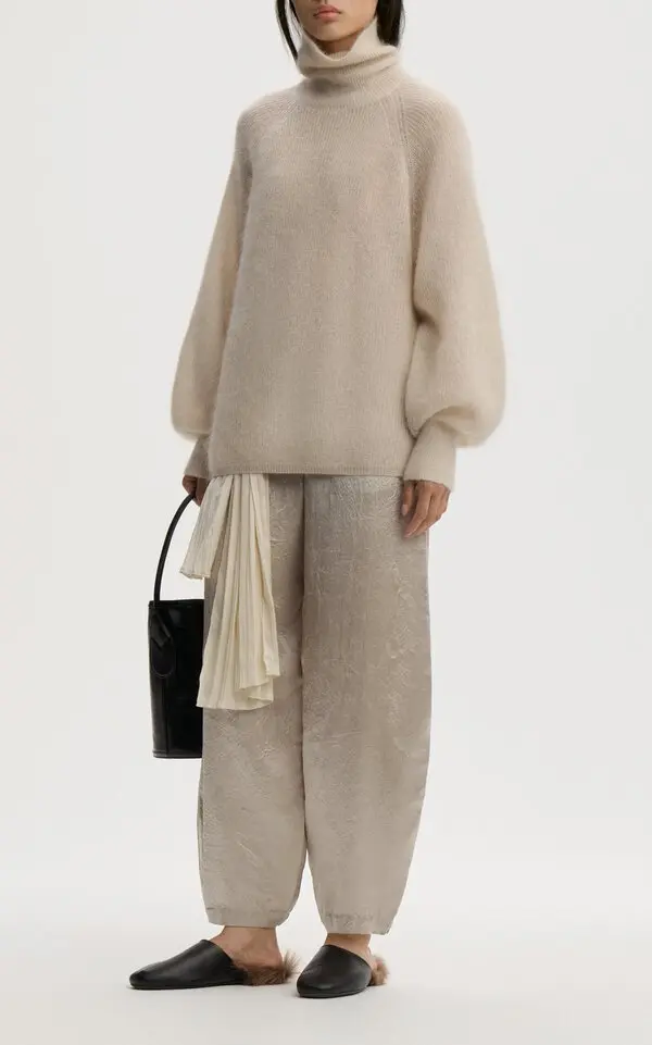 BY MALENE BIRGER Magoo Mohair-wool Turtleneck Sweater