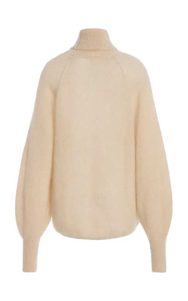 BY MALENE BIRGER Magoo Mohair-wool Turtleneck Sweater