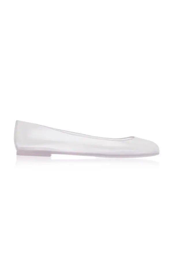 ST. AGNI Jelly Ballet Flat - Clear
