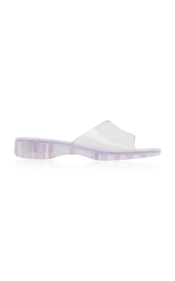 ST. AGNI Jelly Mule - Clear
