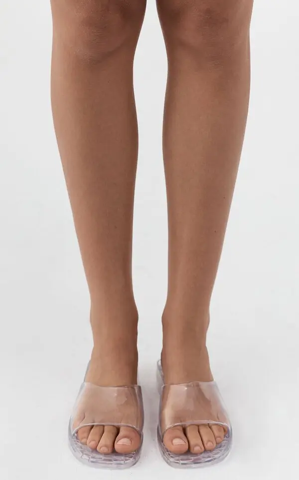 ST. AGNI Jelly Mule - Clear