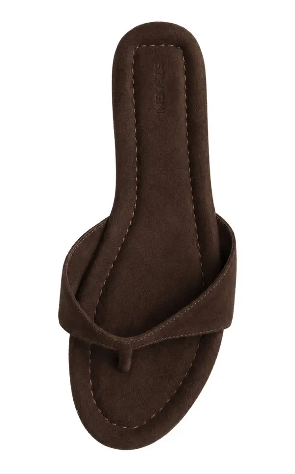 ST. AGNI Everyday Thong Heel 50 - Brown