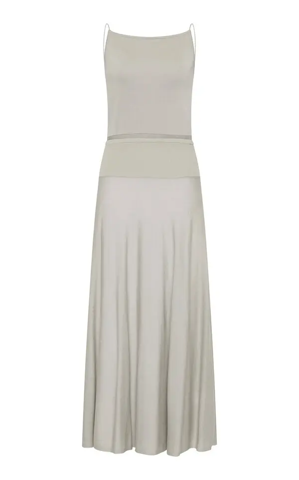 ST. AGNI Detachable Knit Lyocell Dress