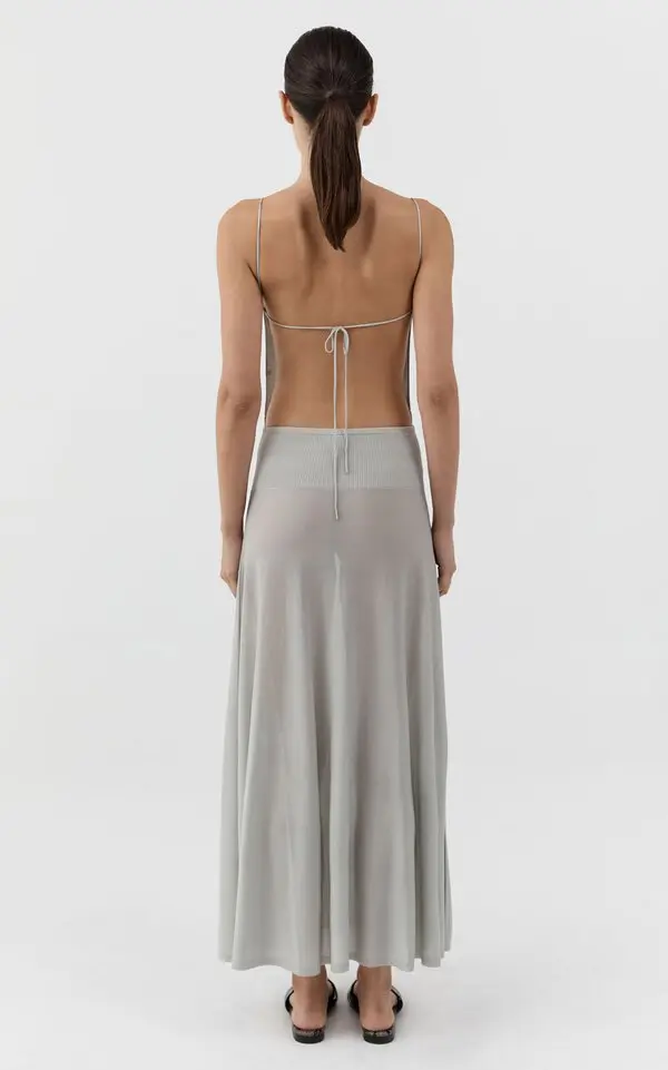 ST. AGNI Detachable Knit Lyocell Dress