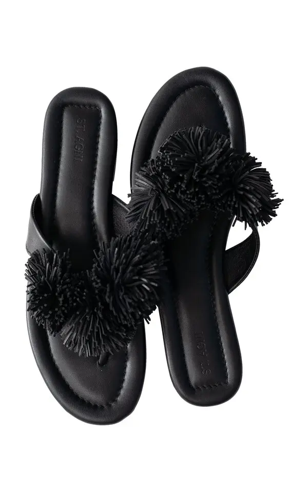 ST. AGNI Urchin Slide - Black