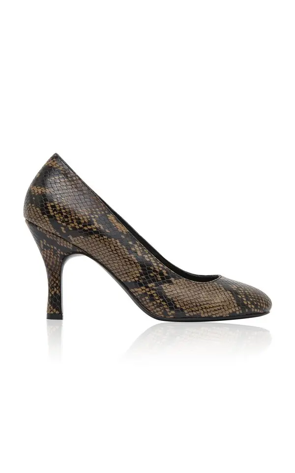 ST. AGNI Round Toe Pump 90