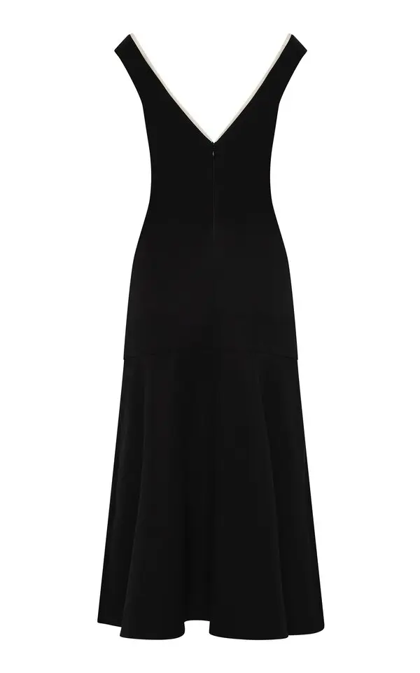 ST. AGNI Compact Off Shoulder Cotton Dress
