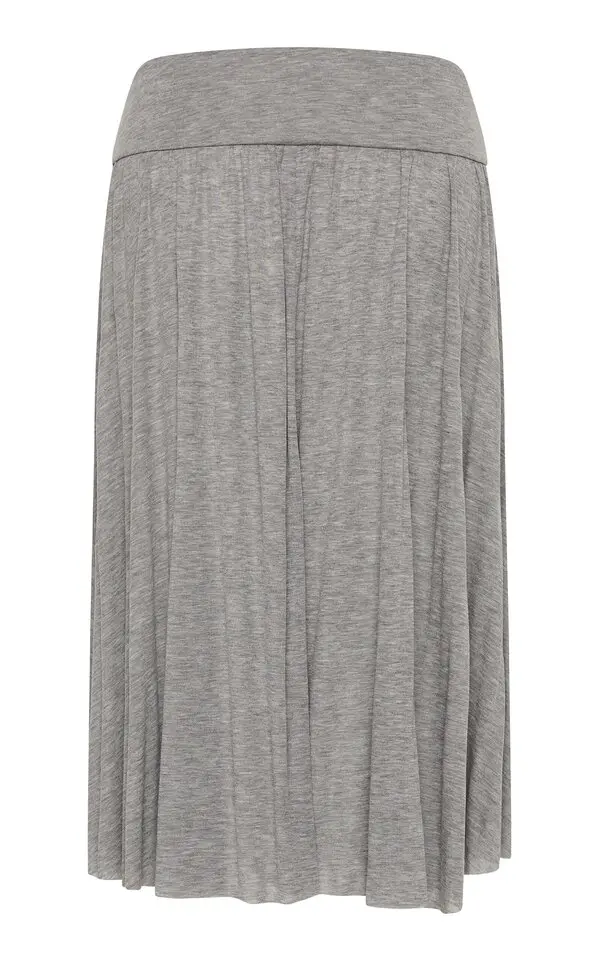 ST. AGNI Tissue Jersey Lyocell Skirt